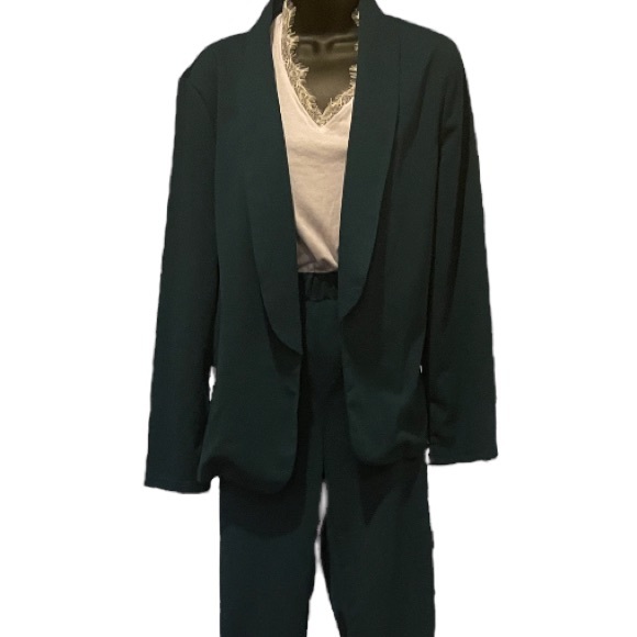 Pants & Jumpsuits | New Mod Hunter Green Suit | Poshmark